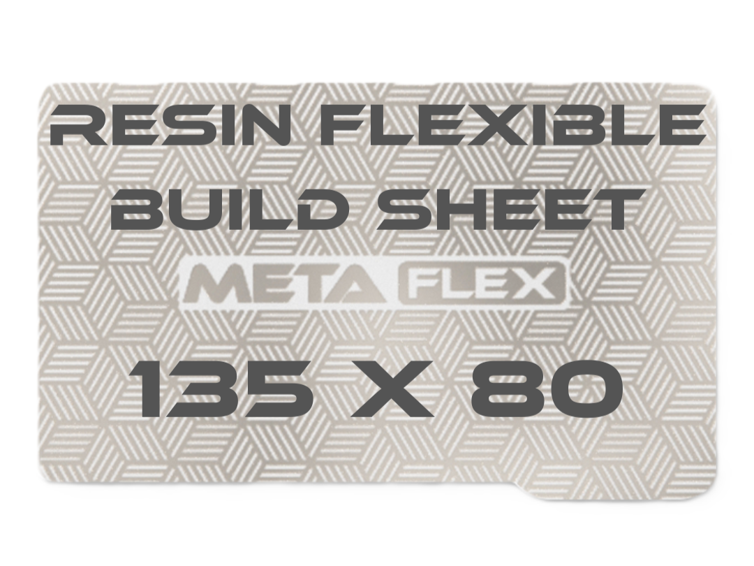 Flexible Resin Build Sheets 135x80mm | METAFLEX
